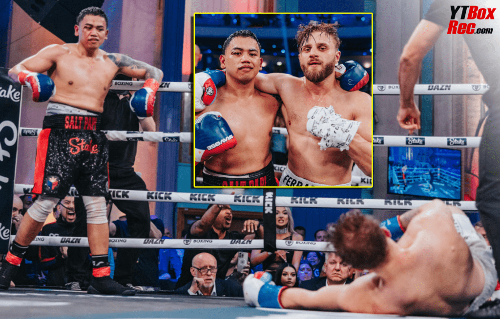 Misfits Boxing X Series 014: Salt Papi Makes "The Real Fighter" Quit! - YTBoxRec