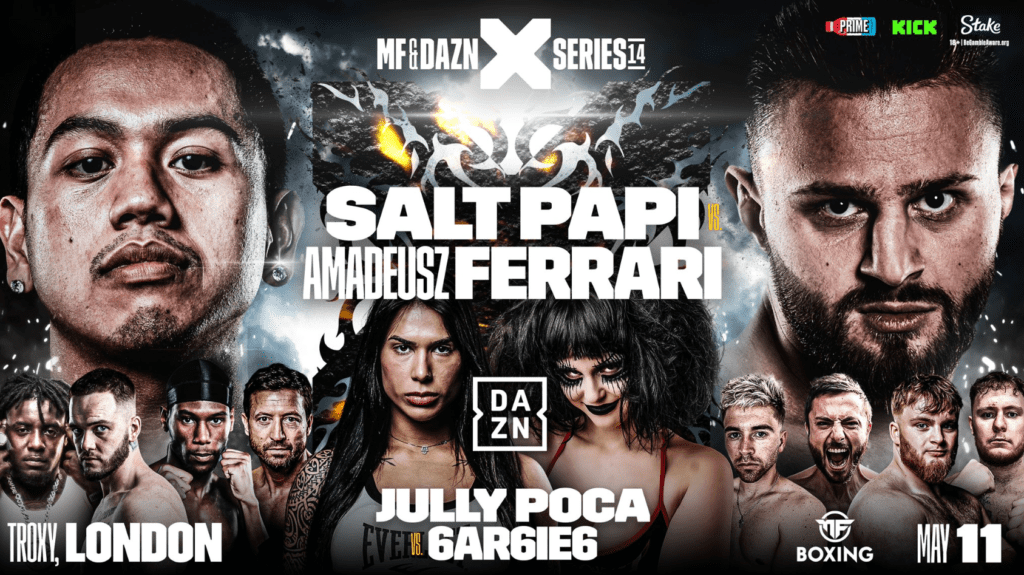X Series 14: Salt Papi Returns to the Ring in London - YTBoxRec