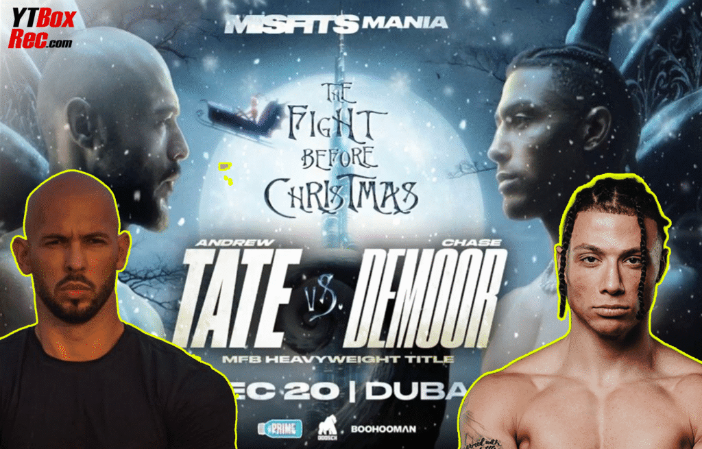 Chase DeMoor Headlines Historic Event - Misfits Mania Full Fight Card ...